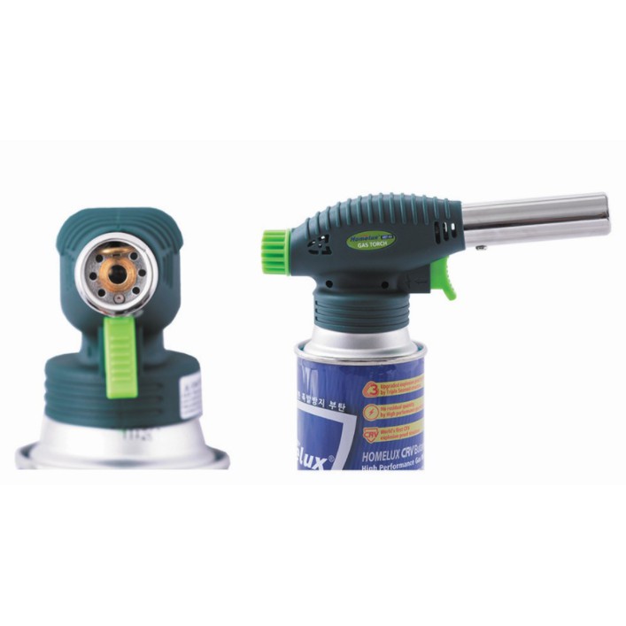 HOMELUX Korean Butane Gas Torch Fire Flame Gun Burner Starter Portable ...