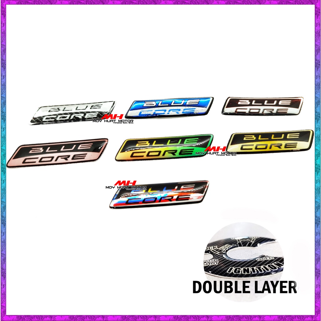 STICKER BLUE CORE / YAMAHA NVX / EGO SOLARIZ / EGO AVANTIZ / YAMANA ...