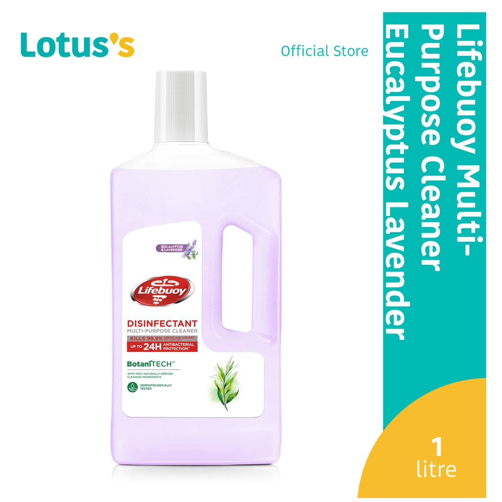 Lifebuoy Multi-Purpose Cleaner Lavender & Eucalyptus 1L | Shopee Malaysia