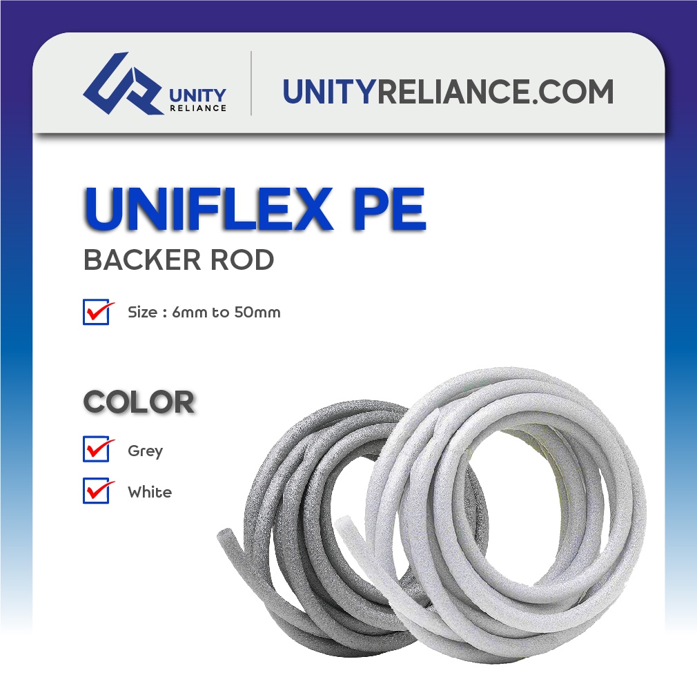 (5 METRE - 10 METRE LENGTH) Closed Cell Polyethylene - PE Backer Rod ...