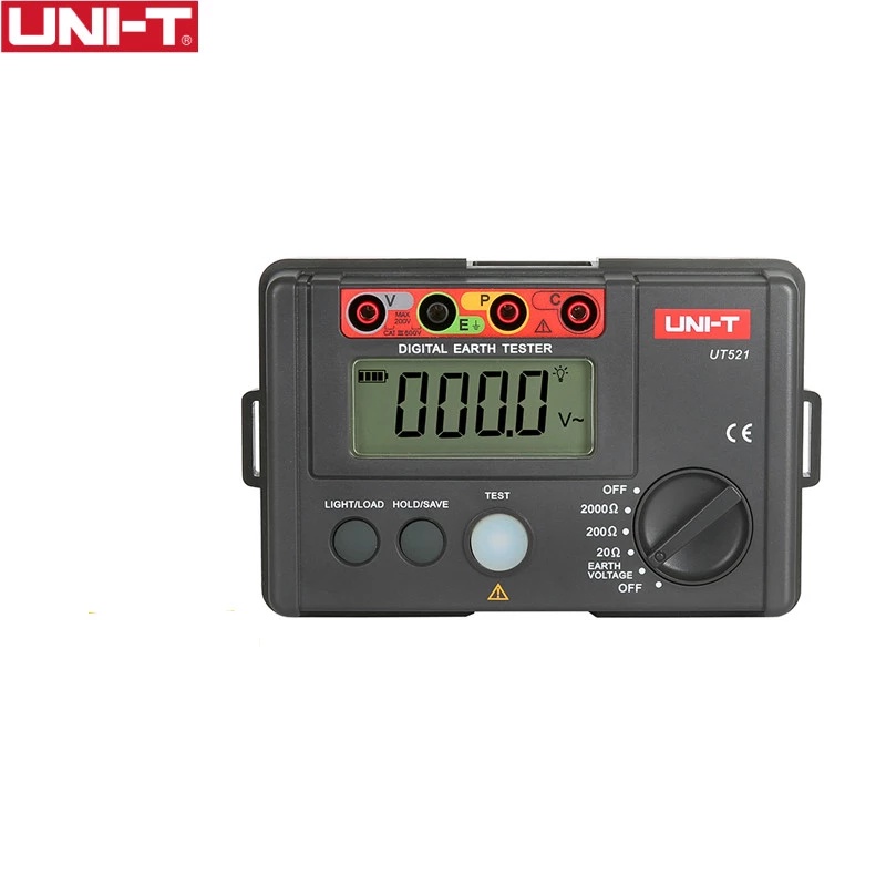 UNI-T UT520 Series UT521 UT522 Digital Earth Testers Grounding ...