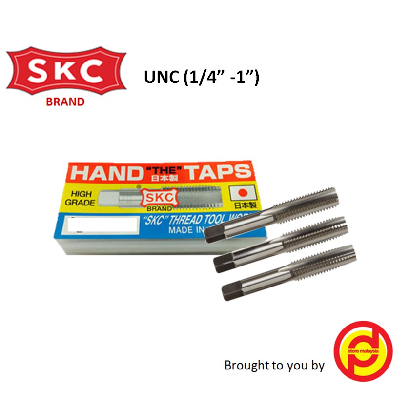 SKC Hand Taps, UNC Thread Type (1/4" - 1") | Shopee Malaysia