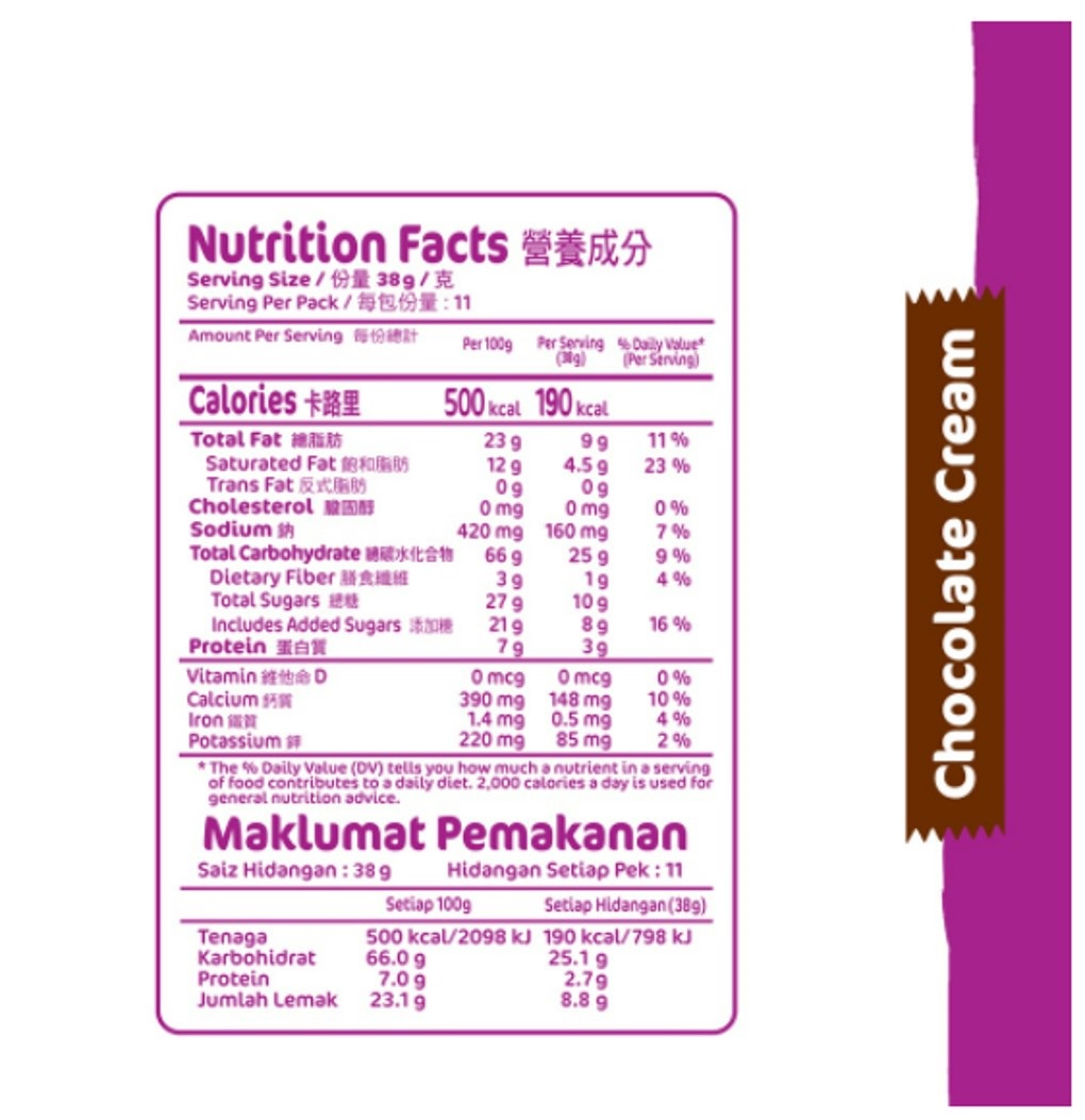 Munchy's Lexus Sandwich Biscuit 418g | Shopee Malaysia