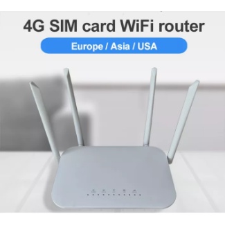 LC117/V12 4G LTE wifi router unlimited SIM card slot modem Hotspot ...