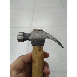 MALAYSIA STOCK- Small Wooden Handle Claw Hammer / Tukul Besi Kuku ...