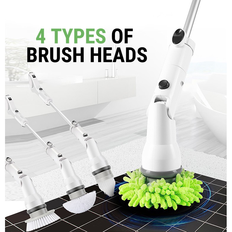 Cordless Handheld Berus Toilet Brush Electric Wireless Electric Power ...