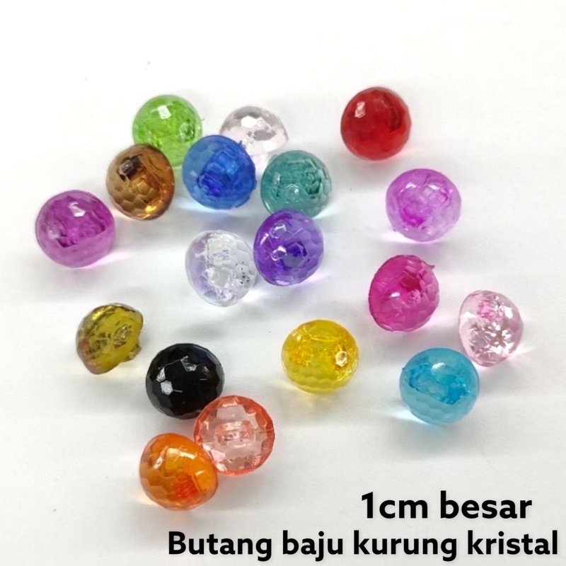 [ 12pcs & 50pcs ] Butang baju kurung / butang kristal/ butang cendawan ...