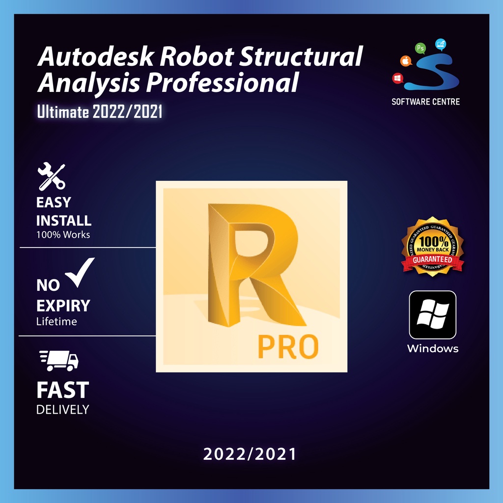 Autodesk Robot Structural Analysis Professional 2023 Shopee Malaysia