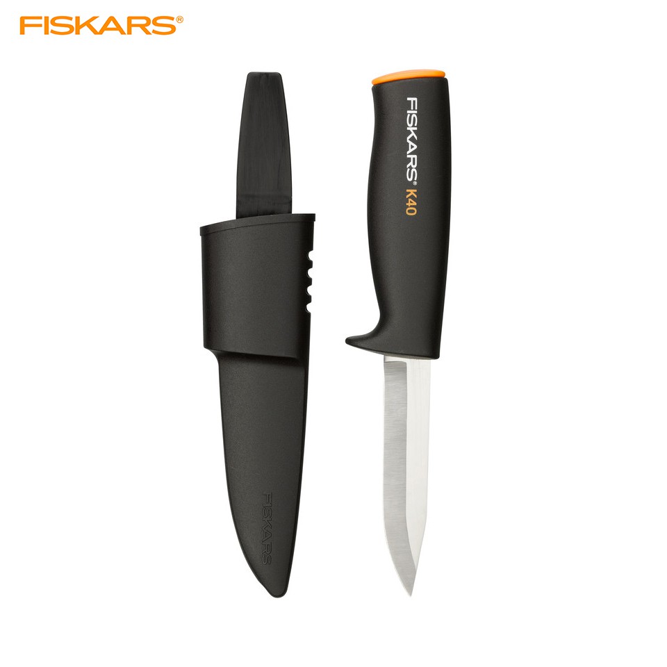 Fiskars Utility Knife K40 (knife with sheath) | Shopee Malaysia