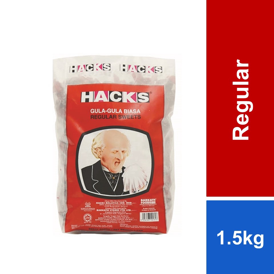 Hacks Sweets Regular 1.5kg | Shopee Malaysia