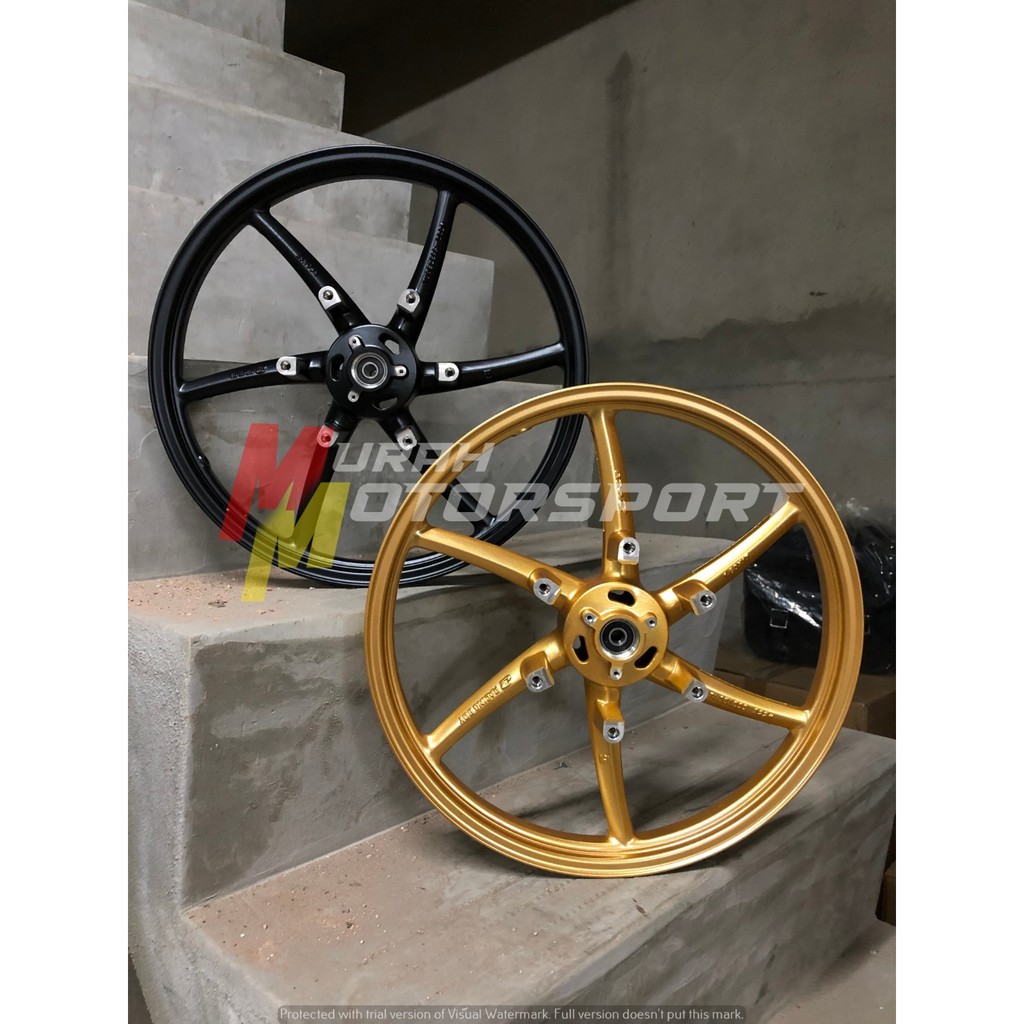 Sport Rim RCB Honda Rs150 / RSX 1.6 / 1.6 Free Bearing & Boosh Dpn Blkg ...