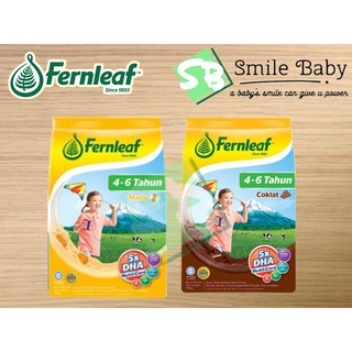 Fernleaf 4-6 Year Old (Plain / Chocolate/Honey ) 4-6 Tahun (Asli ...