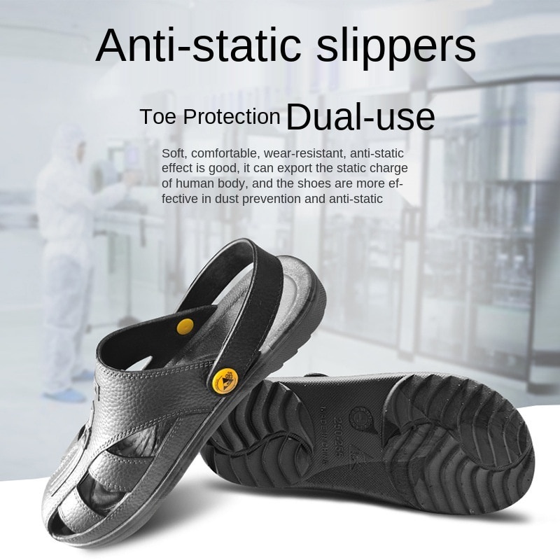 ESDS1003 (Ship Direct Factory) Unisex ESD Anti-static Sandals SPU Toe ...