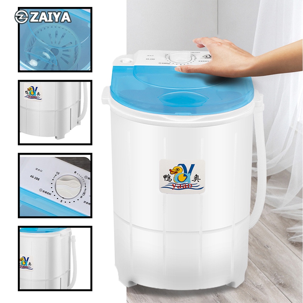 MINI WASHING MACHINE Machine Portable Washing Machine 5KG Mesin Basuh ...