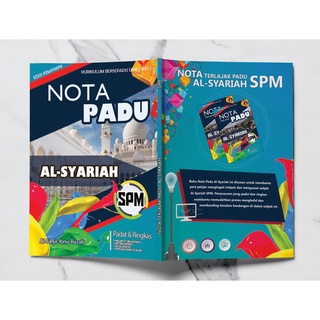 PROMOSI!! NOTA PADU AL-SYARIAH SPM (T4+T5) EDISI KE-4 | 101 M/S | KBD ...
