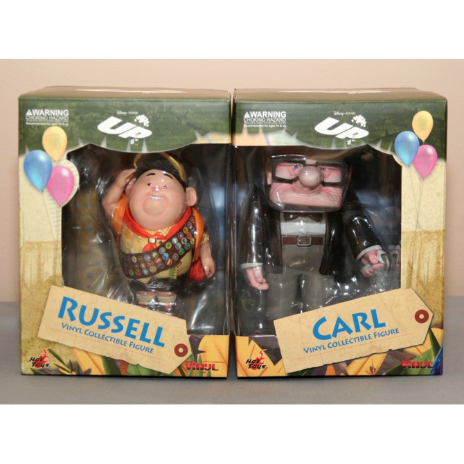 Hot Toys - Disney/Pixar's UP Carl & Russell Vinyl Action Figure ...