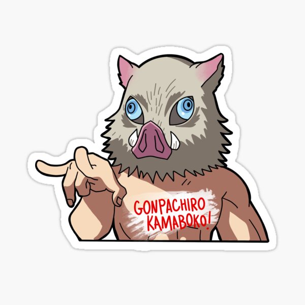 Demon Slayer Inosuke Sticker | Shopee Malaysia