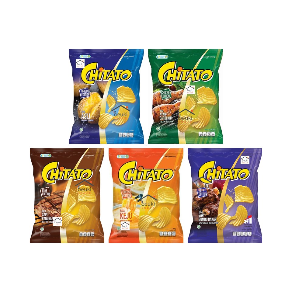 Chitato Big Pack Potato Snacks Various Variants Choose Flavor | Shopee ...