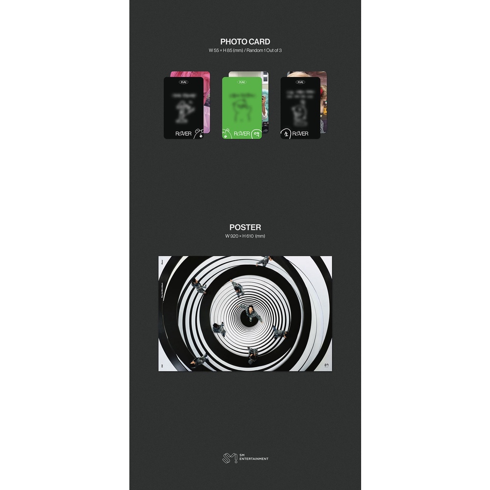 KAI (카이) [EXO] ROVER [PHOTOBOOK 3RD MINI ALBUM [ON-PACK, 52% OFF