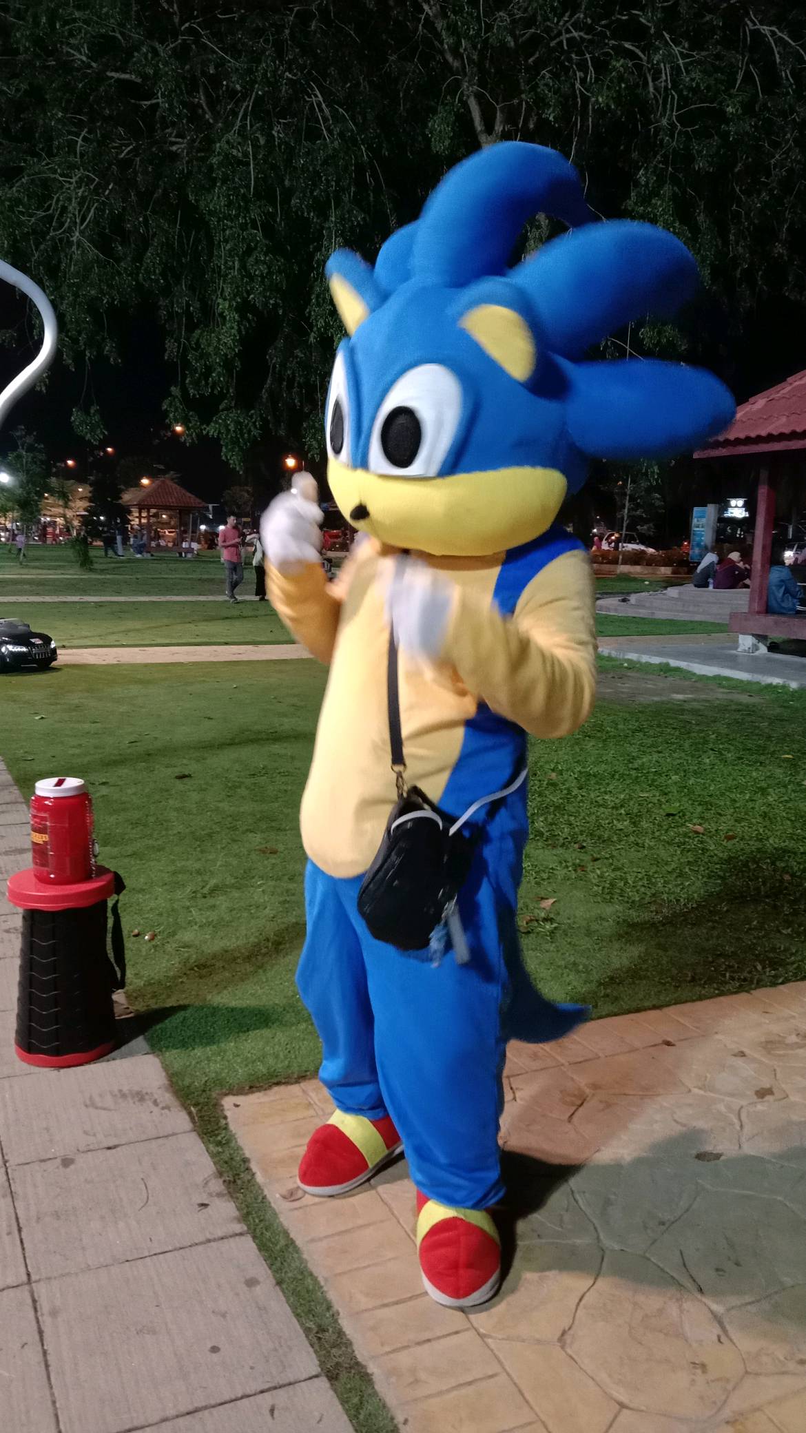 Sonic The Hedgehog Mascot Costume