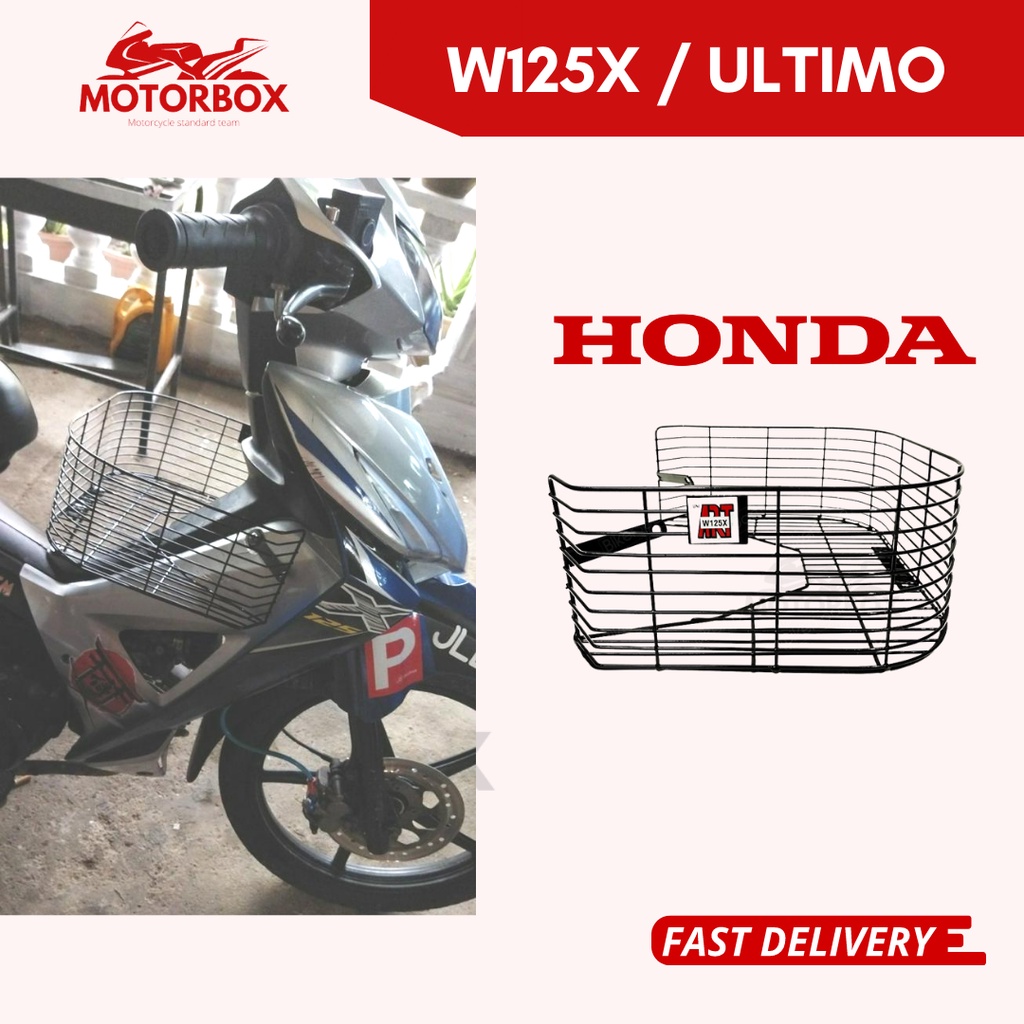ART HONDA WAVE125X W125X WAVE 125X ULTIMO WIRE BASKET IRON BAKUL BESI ...