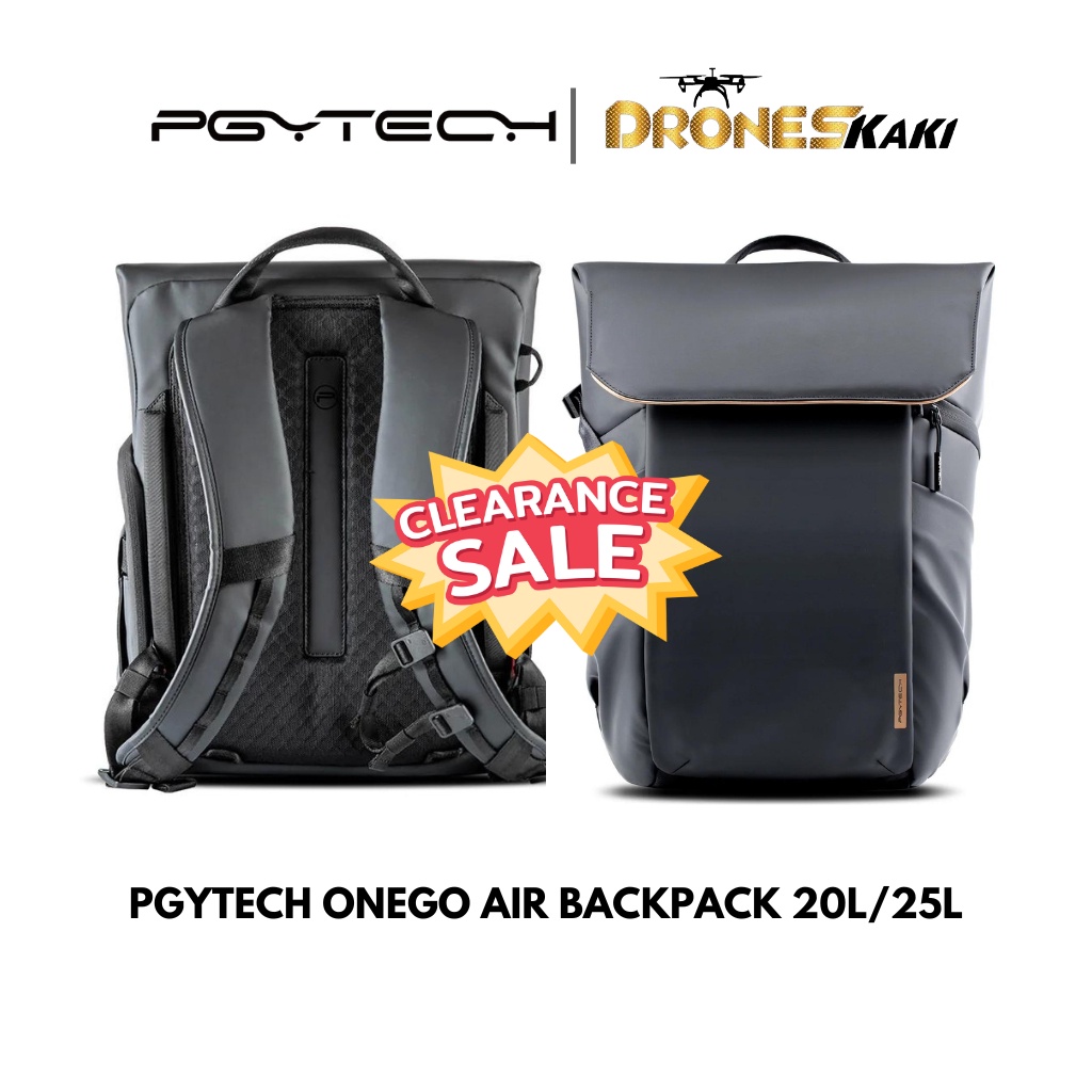 PGYTECH OneGO Air Backpack 20L / 25L Obsidian Black | Shopee Malaysia