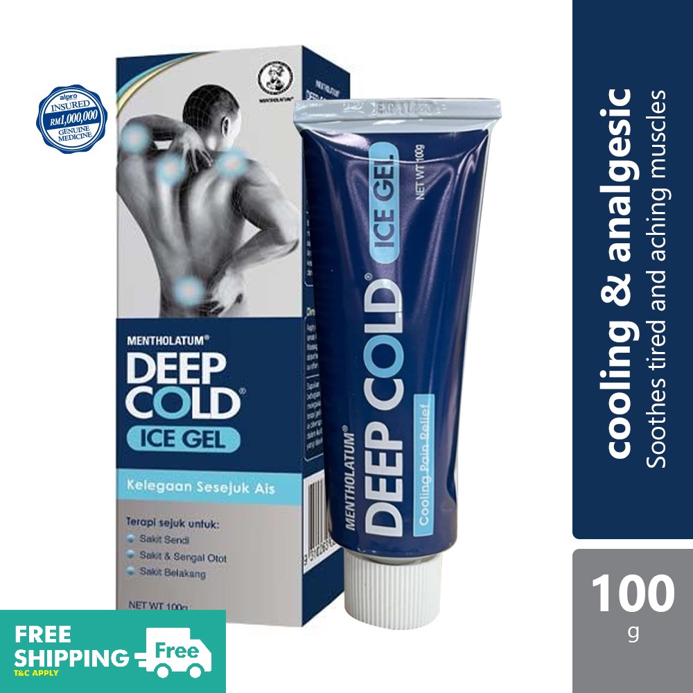 Mentholatum Deep Cold Ice Gel Therapy (100g) | Shopee Malaysia