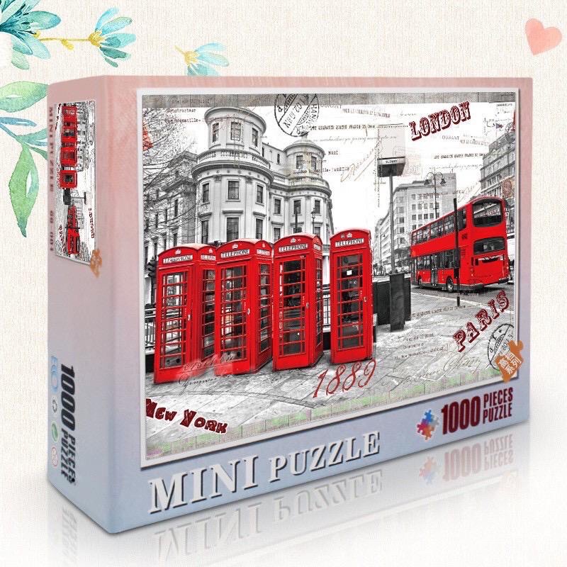 1000pcs Mini Puzzle ( London Bus ) | Shopee Malaysia