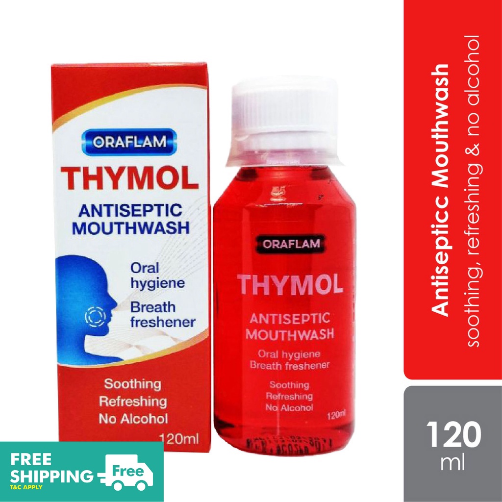 Oraflam Thymol Gargle 120ml | Shopee Malaysia