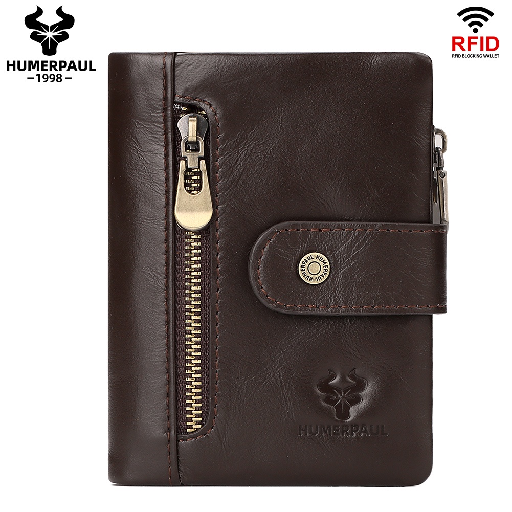 HUMERPAUL Free Engraving Wallet Double Fold Selection Order Remark ...