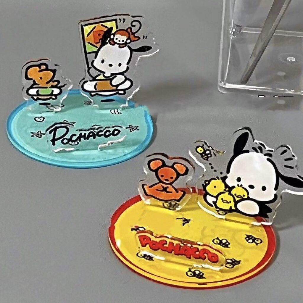 Pacha Dog Acrylic Transparent Mobile Phone Holder Desktop Creative ...