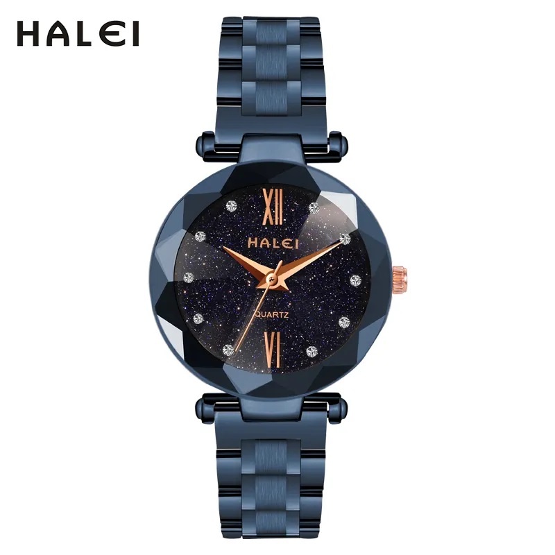 HALEI Original Watch Women Luxury Jam Tangan Perempuan Wanita ...