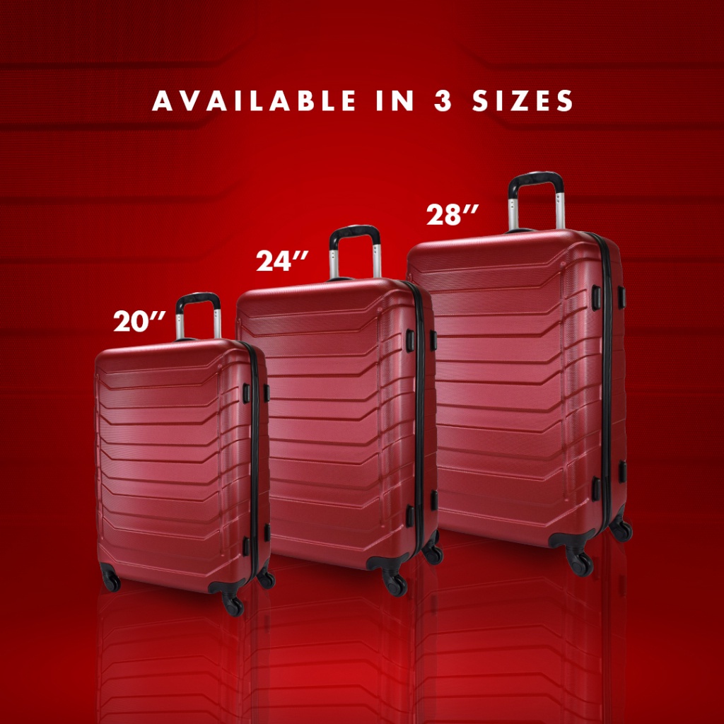 URBANlite Ledge Hard Case Spinner 2 IN 1 (20"+24") Luggage - ULH8935 ...