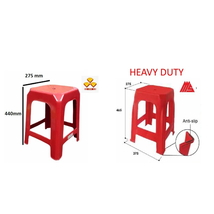 HEAVY DUTY PLASTIC STOOL CHAIR Minium order 5 unit ( FREE DELIVERY ...