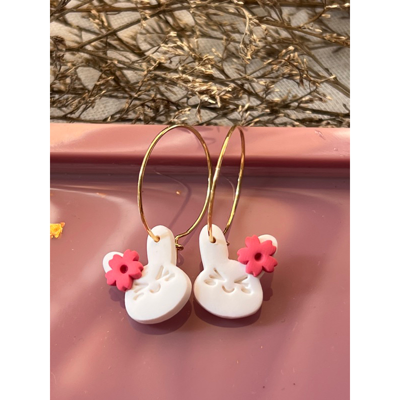 Bunny Blossom Series - Bunny Blossom Smiley Hoop | Shopee Malaysia