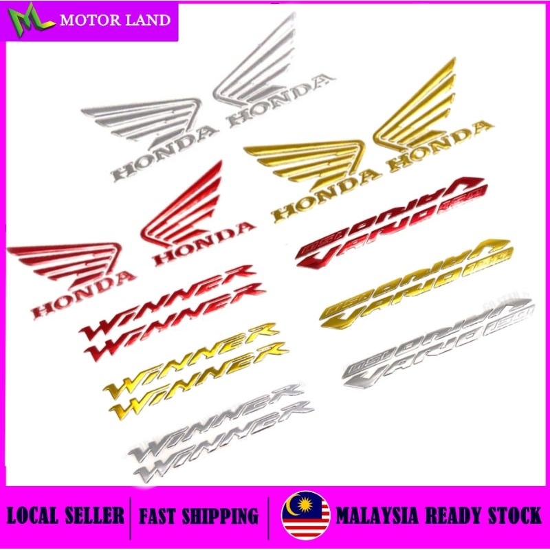 HONDA RS150 RS 150 WINNER / VARIO 150 VARIO150 EMBLEM LOGO MARK VIETNAM ...