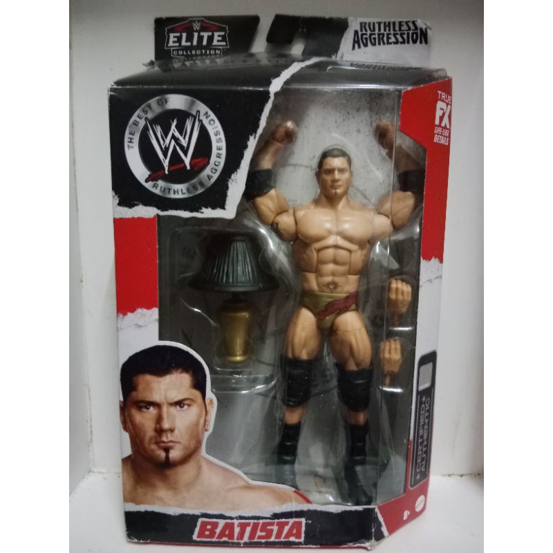 (Box Damaged) Mattel WWE Elite Ruthless Aggression Series 1 Batista ...