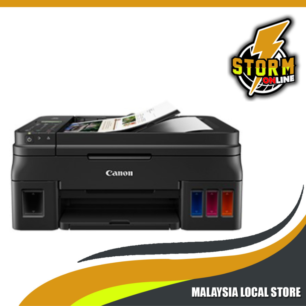 Canon PiXMA All-In-One G4010 WITH FAX Ink Efficient *A4 ,Print, Scan ...