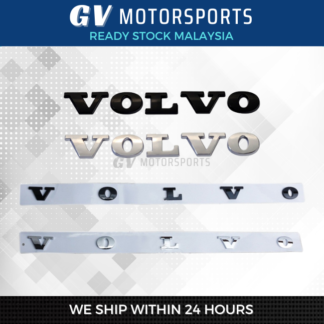 READY STOCK Volvo Rear Sticker Emblem Logo XC60 XC90 S90 XC40 S60 V60 ...