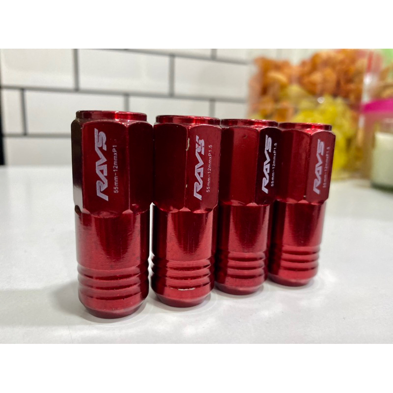 Rays Nut Tayar Panjang Besi Racing Wheel Nut Tyre Long Steel Heavy Duty ...