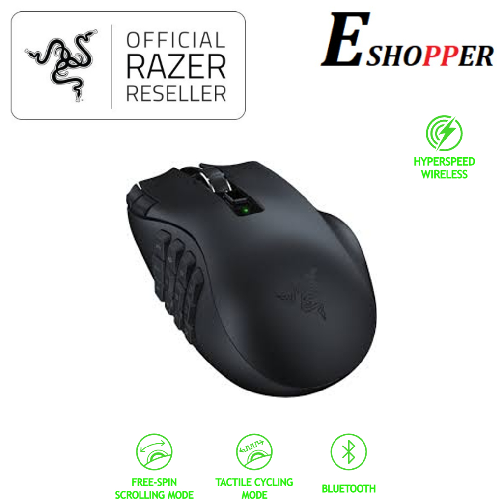 RAZER NAGA V2 HYPERSPEED GAMING MOUSE | Shopee Malaysia