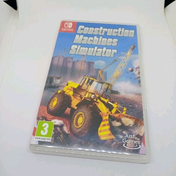NINTENDO SWITCH GAME CONSTRUCTION MACHINES SIMULATOR (USED) | Shopee ...