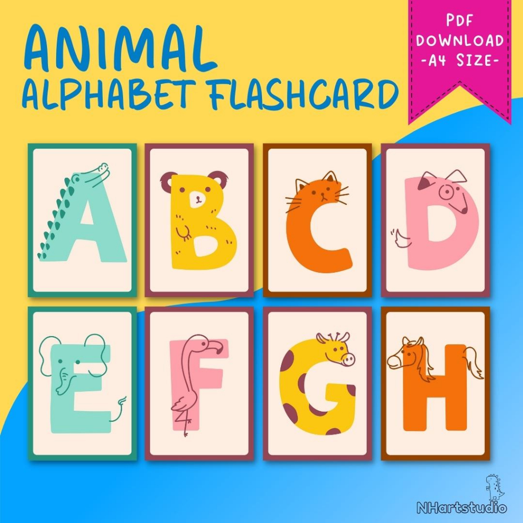 [PDF Soft Copy] Early Learning English Alphabet Letter | Kad Imbas ...