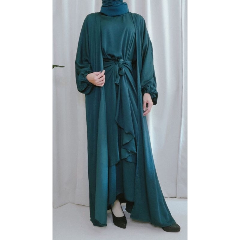 Abaya Wrap (Emerald) | Shopee Malaysia