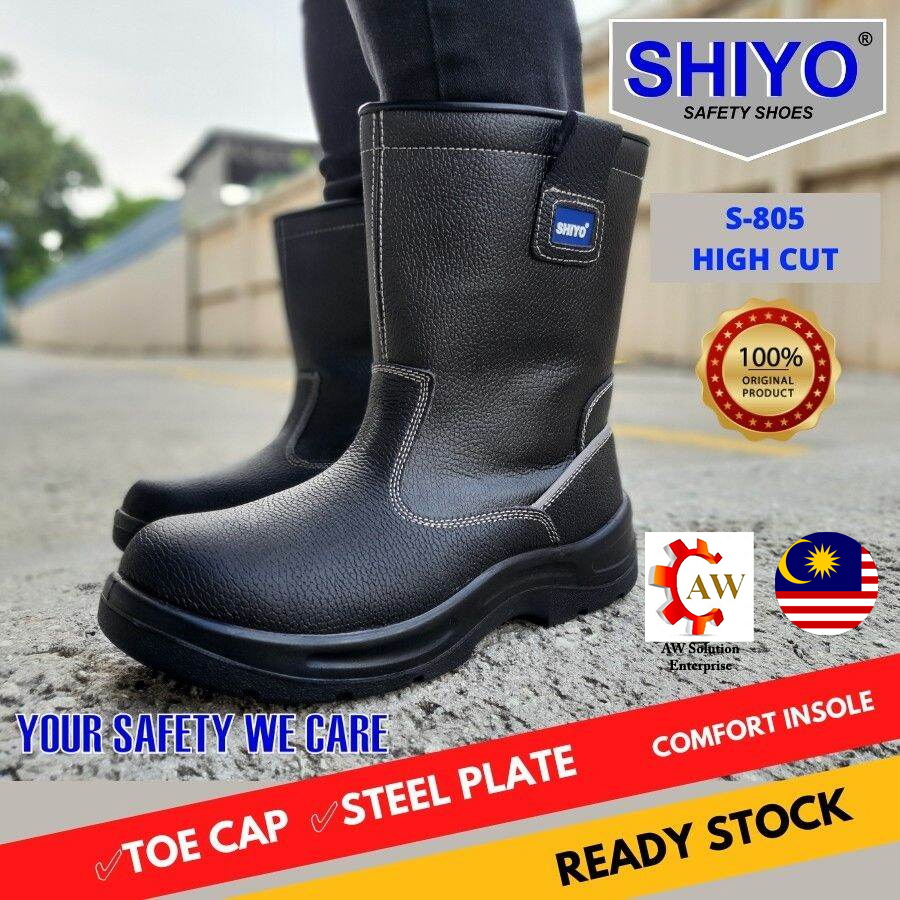 SHIYO Safety Shoes S-805 High Cut | Shopee Malaysia