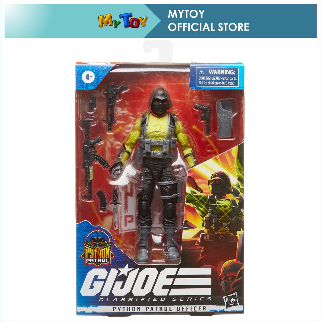Hasbro G.I. Joe Classified Series 6 Inch Python Patrol Officer | Shopee ...