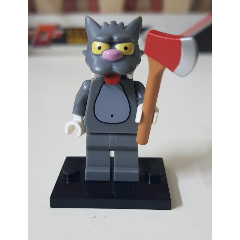 LEGO 71005 The Simpsons Series 1 ~ Scratchy Cat minifigure. | Shopee ...