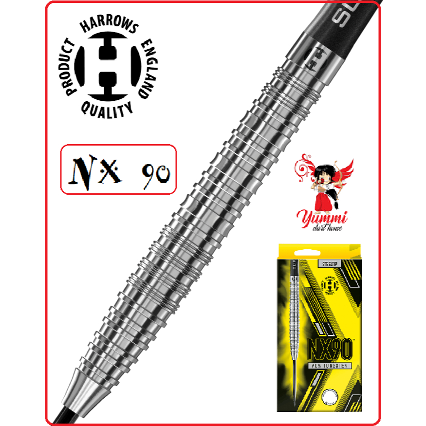 Harrows Dart Steel Tip - Tungsten 90% - NX 90 (22G 23G 24G) | Shopee ...