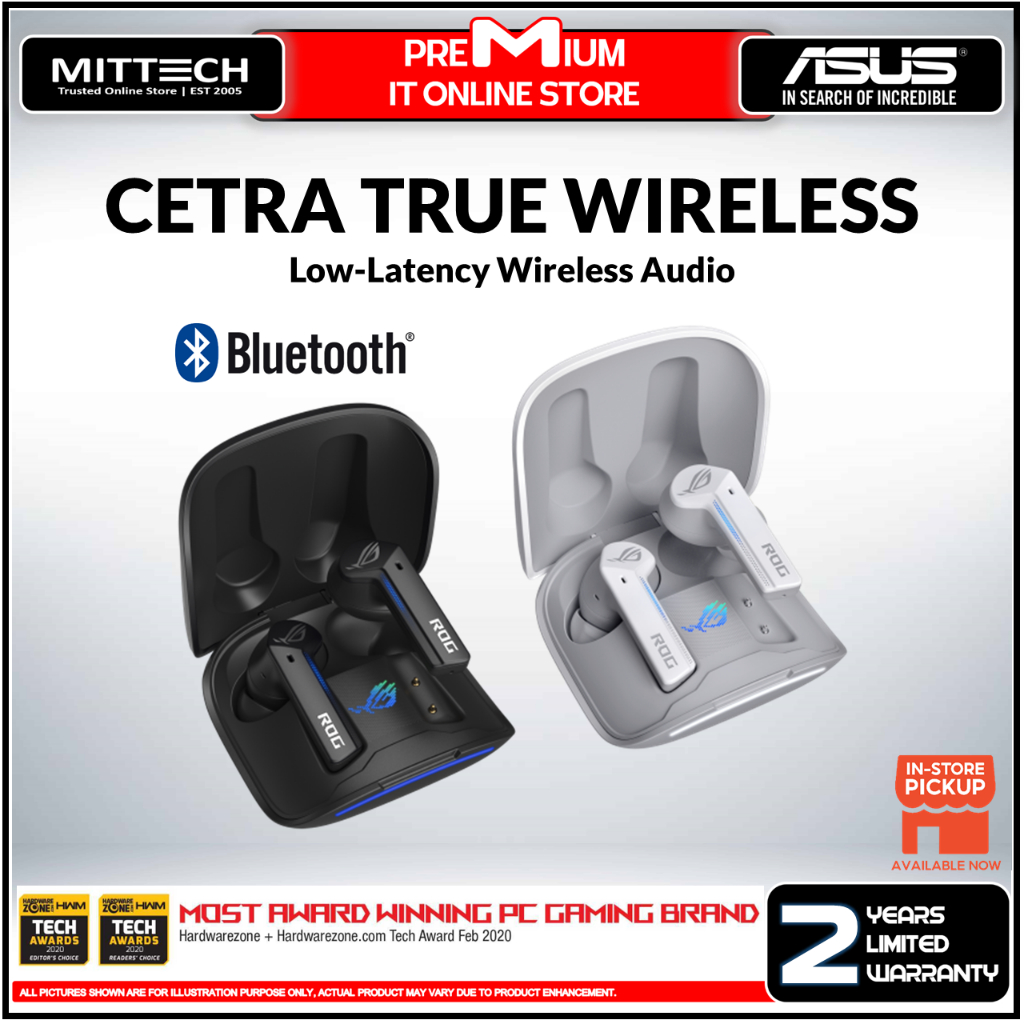 ROG TWS Earphones Bluetooth ASUS ROG Cetra True Wireless
