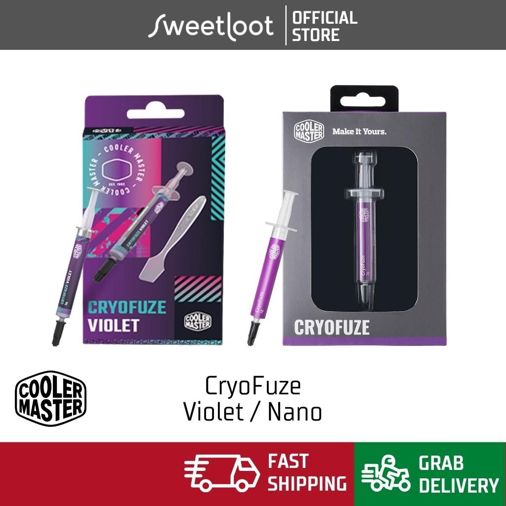 Cooler Master CryoFuze Nano / Violet High Performance Thermal Paste ...
